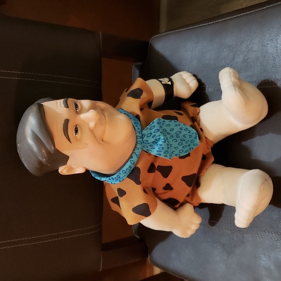 Mattel | Toys | Vintage Fred Flintstone Plush Toy Doll | Poshmark